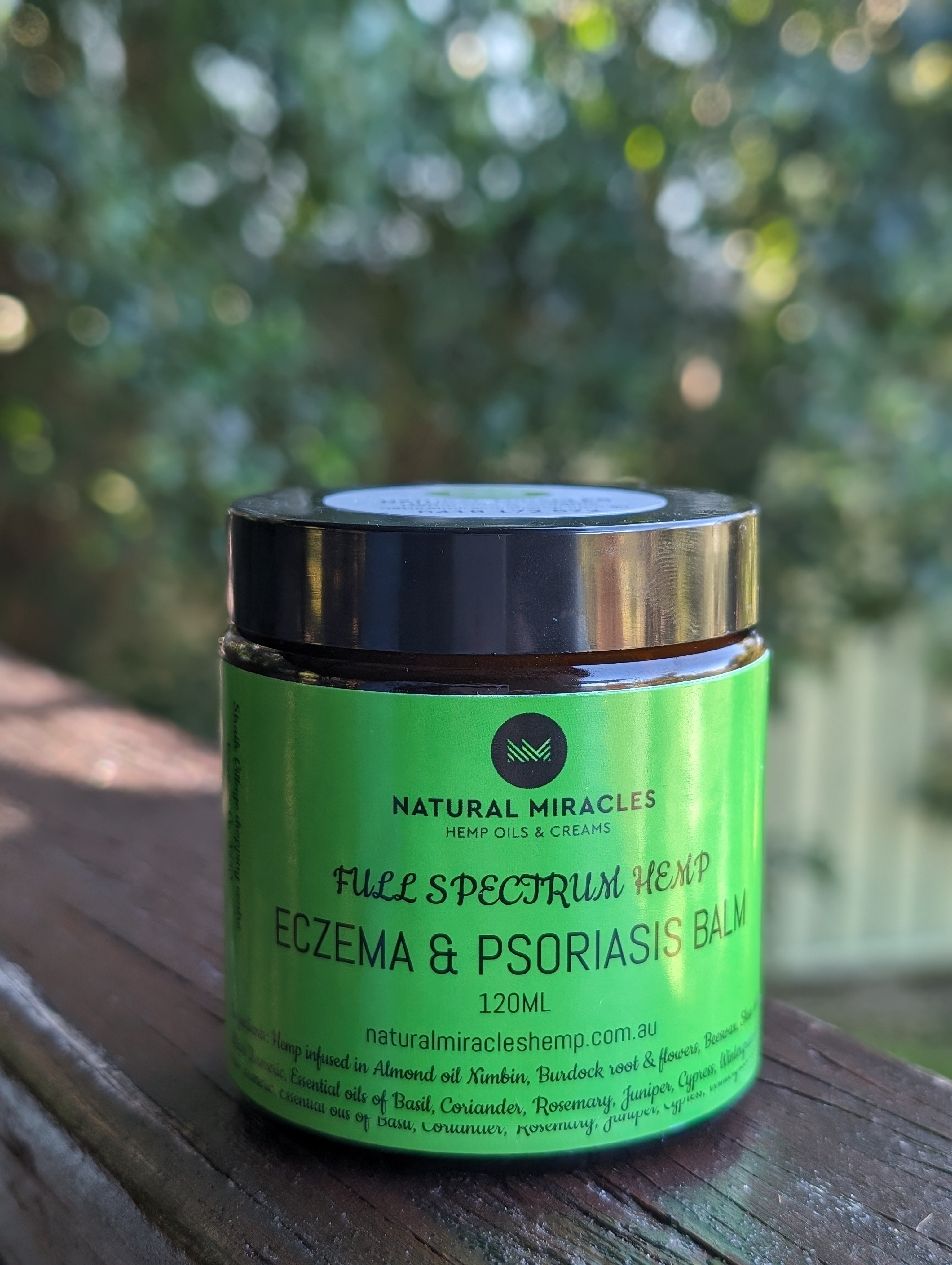 Full Spectrum Hemp Eczema & Psoriasis Balm – Natural Miracles Hemp